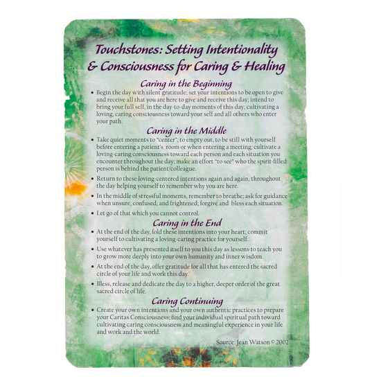 Elevate Your Consciousness & Caring w/ Touchstone Cards by Dr. Jean ...